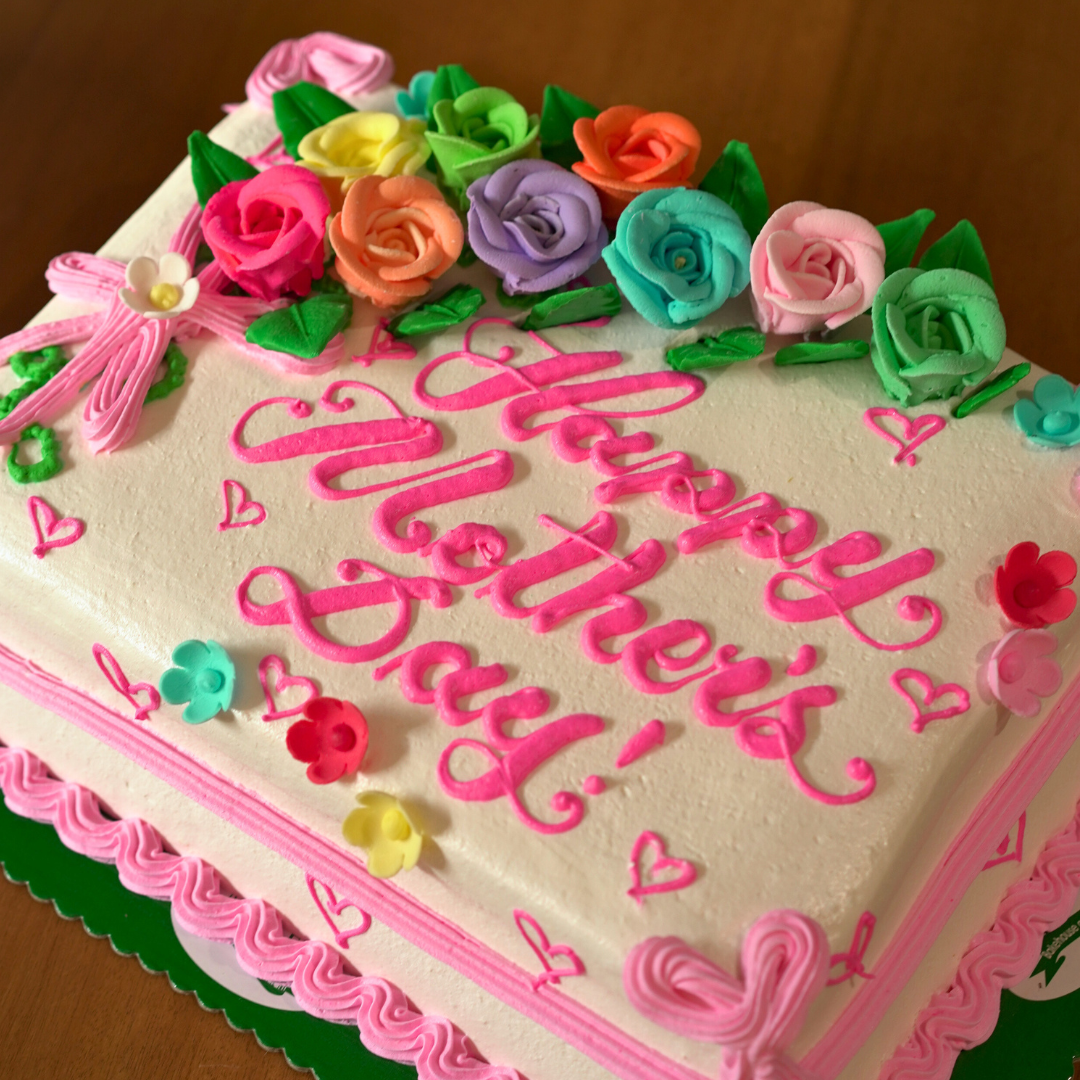 Rainbow Bouquet Cake – Merced Bakehouse