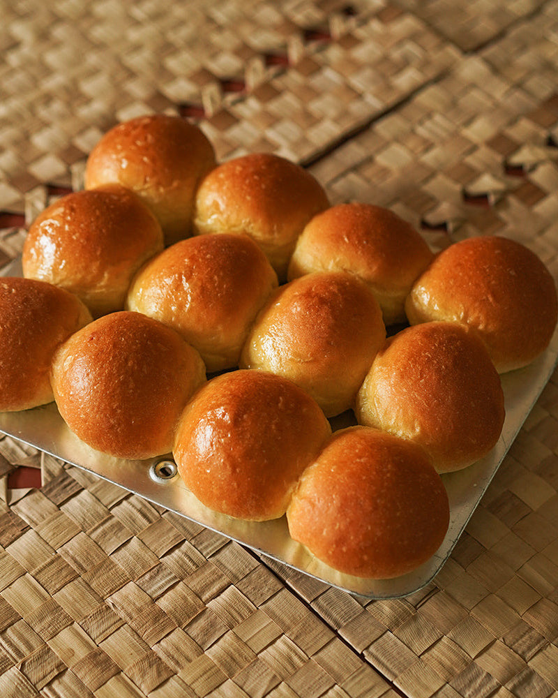 Kalabasa Rolls – Merced Bakehouse